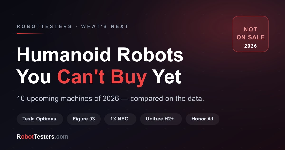 Upcoming Humanoid Robots 2026: 10 You Can't Buy Yet (Compared ...